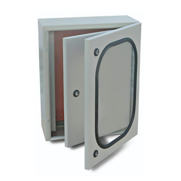 China Waterproof Plexiglass Door Electric Metal Enclosure Manufacturers ...